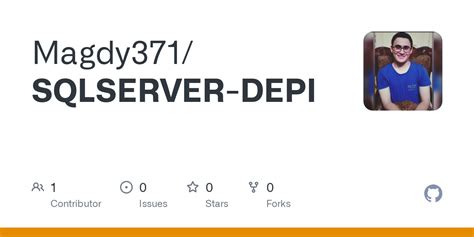 Github Magdy371sqlserver Depi