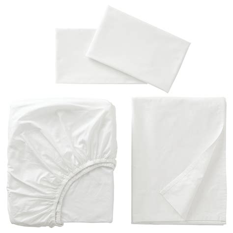 RÖnnveckmal Sheet Set White Queen Ikea Ca