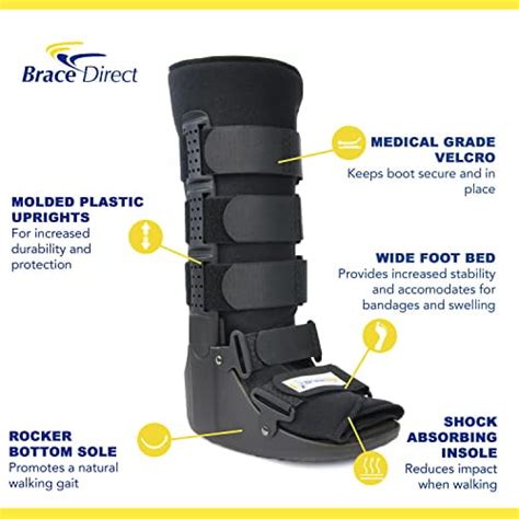 Non Air Medical Fracture Boot Tall Medical Recovery Protection Post