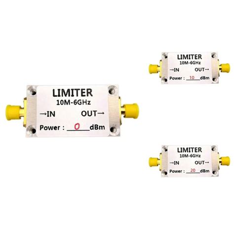 Pin Diode Limiter 10m 6ghz With Cnc Case For Ham Radio Low Noise Amplifier Sdr Shortwave