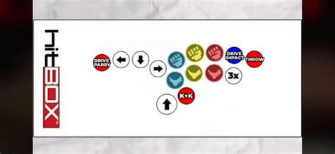 Daigo Style 11 Buttons Leverless Rfightsticks