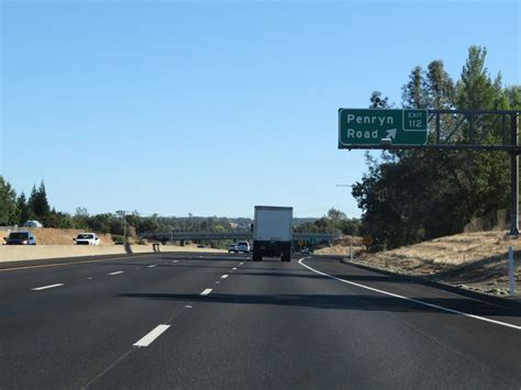 California Interstate 80 Eastbound Cross Country Roads