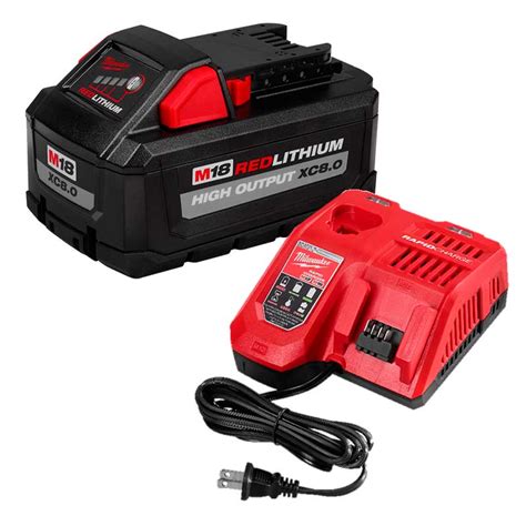 Milwaukee 4840 59a Cargador 18v Bateria 8ah Ercole Ferretería