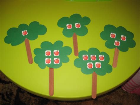 Counting Apples For Preschool Math