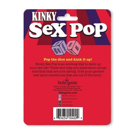 Kinky Sex Pop Dice Game Sex Toys At Adult Empire