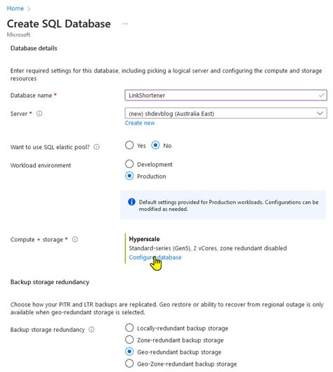 Creating A Database On Azure Sql Simon Holman