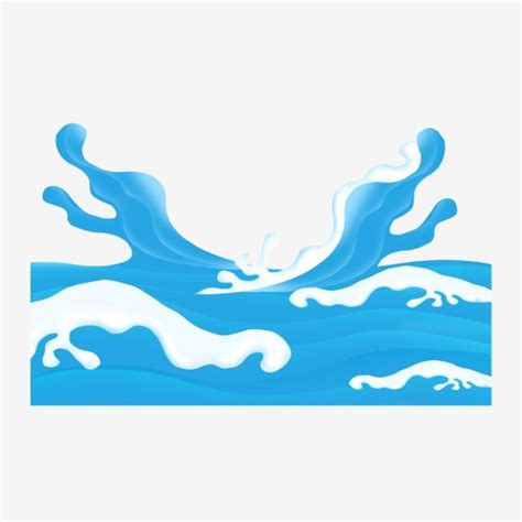 Choppy Water Clip Art