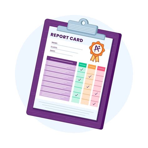 Report Card Clipart Report Card Clipart Vectors And Illustrations For