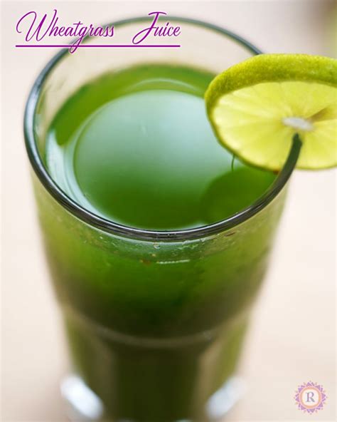 Wheatgrass Juice Recipe Natural Immunity Booster Raks Kitchen