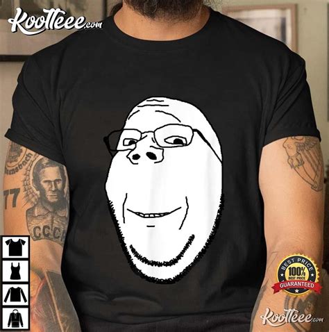 Soyjak Soy Wojak Soyboy Funny Meme T Shirt