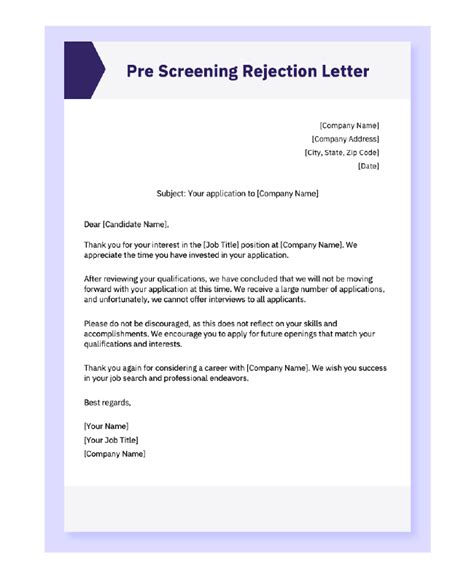 How To Write A Professional Rejection Letter Free Samples Aihr