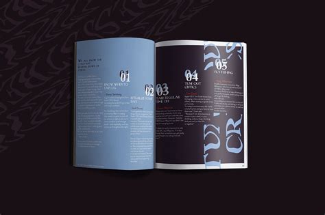 Magazine Spread Illustration Behance
