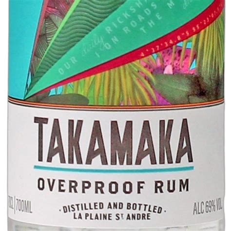 Takamaka Overproof Rum Günstig Kaufen Jashoppingde