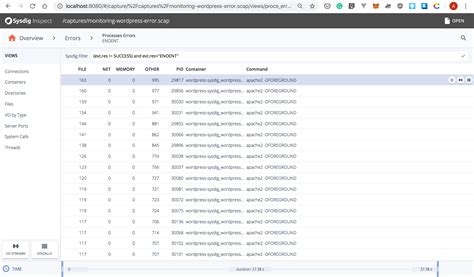 Troubleshooting Containers With Sysdig Inspect Gcore