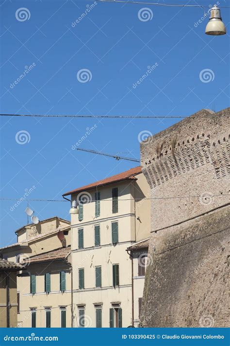Jesi Ancona Italy Stock Image Image Of Jesi City 103390425