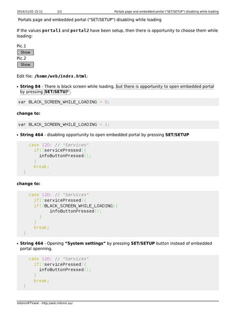 Disable Portal Selection Guide Pdf