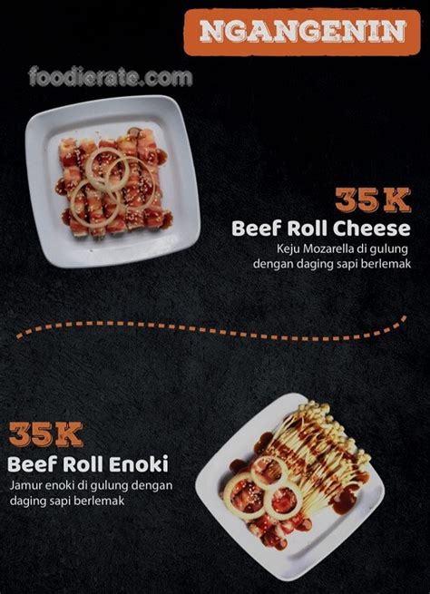 Daftar Harga Menu Kangen Grill 2025 Foodierate