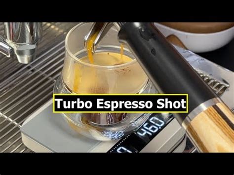 How To The Turbo Shot Espresso Youtube