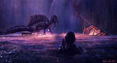 Spinosaurus Jurassic Park 3 Zeichnungen