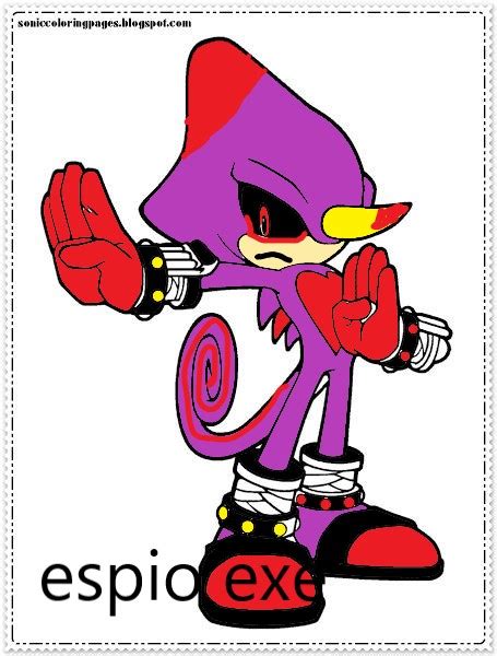 Espio Exe Old By Fizzyartz19 On Deviantart