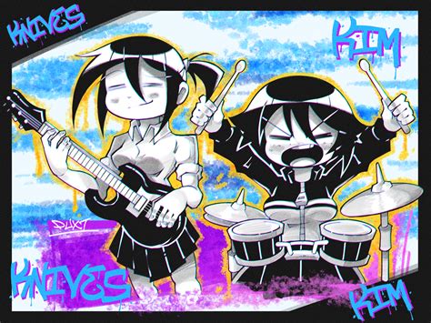 Kim And Knives By Duxt On Newgrounds