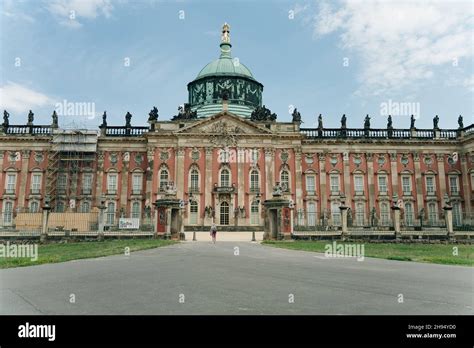 New Palace Neues Palais Facade In Potsdam Germany High Quality