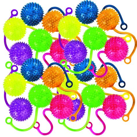Fun Express Mini Neon Water Yoyo Balls Bulk Set Of 24 Novelty Party