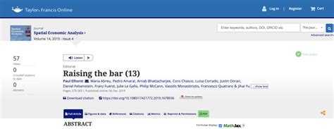 Spatial Economic Analysis 144