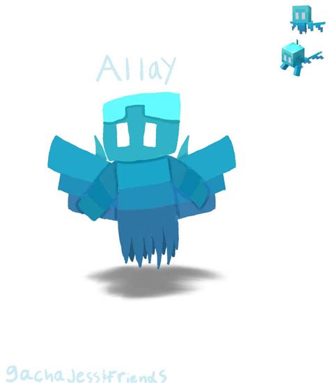 Cute Minecraft Allay Art I Made By Jessplays123 On Deviantart