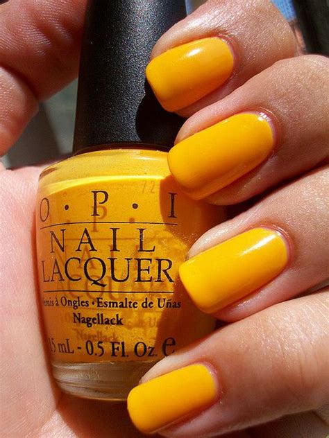 Yellow Nail Polish Opi