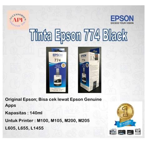 Jual Tinta Epson Printer M200 Original Original Murah Harga Diskon