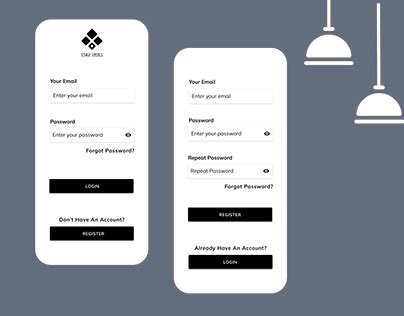 Login Screen Ui Design Register Projects Photos Videos Logos