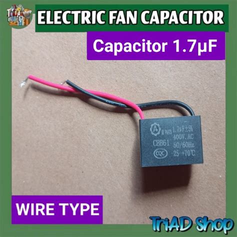 Capacitor Wire 17uf Ax Brand Shopee Philippines
