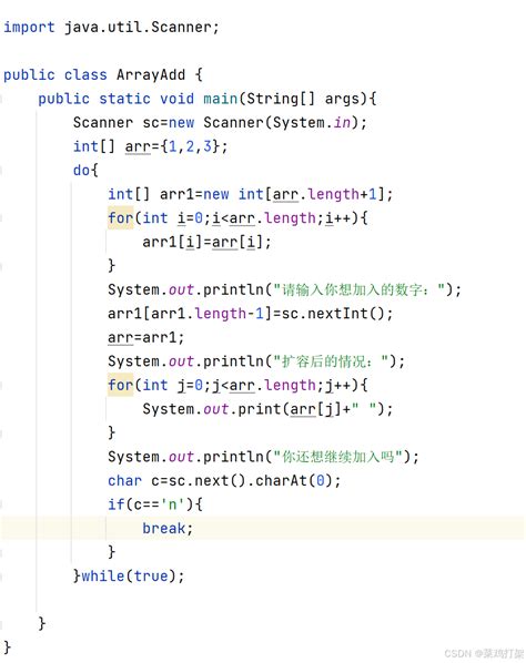 数组扩容 Csdn博客