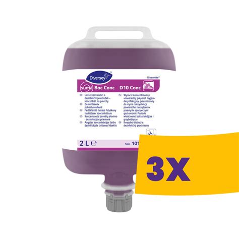 Suma Bac Conc D10 Fertőtlenítő Hatású Folyékony Tisztítószer