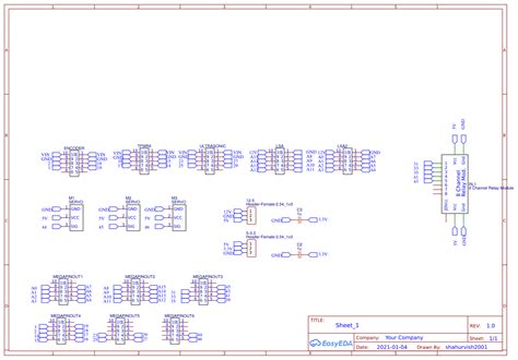 sensor shield oshwlab