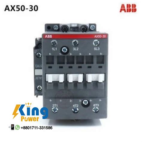 Magnetic Contactor Abb Ax 50 30 00 80 King Power