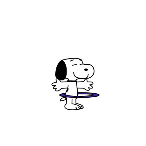 Snoopy Doing Hula Hoop By Ultra Shounen Kai Z On Deviantart
