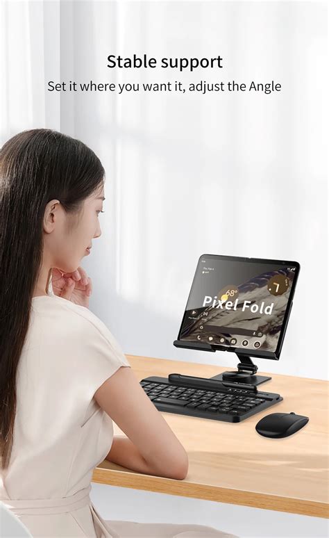 Desk Stand And Bluetooth Keyboard For Google Pixel Fold The Pixel Store