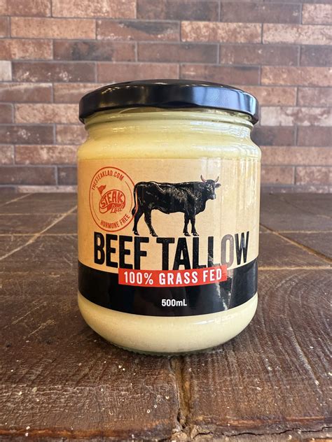 Beef Tallow 100 Grass Fed Sinclair Meats