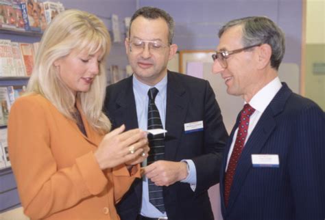 Image Of Chairman David Sainsbury Television Presenter Ulrika Jonsson And Deputy Chairman Tom