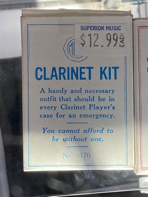 Micro Clarinet Kit Reverb