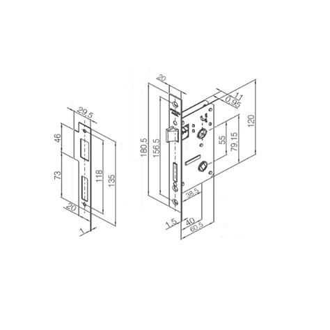 Fechadura Porta Banheiro Wc Pado Preta Concept 414 40 Mm Quadrada Em