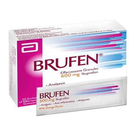 Brufen 600mg Sachets 20s Isra Pharmacy
