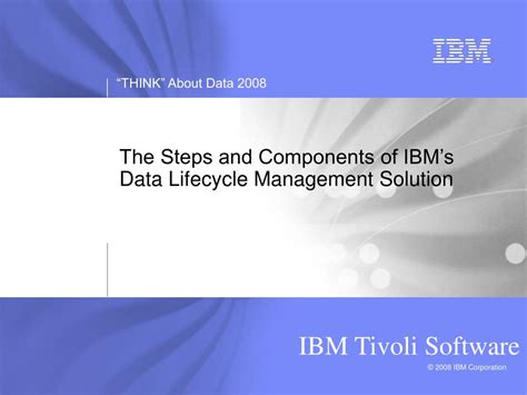 PPT Data Lifecycle Management Driving And Optimizing Storage PowerPoint Presentation ID 4890030