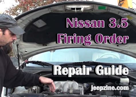 2006 Nissan Altima 25 Firing Order