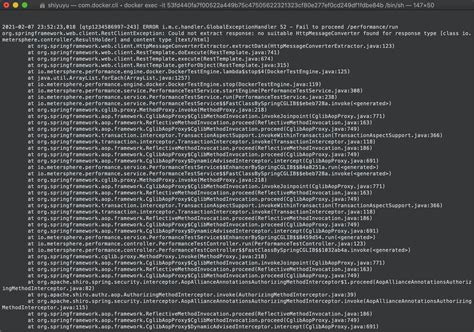 [bug]性能测试：点击保存并运行时报错 could not extract response no suitable