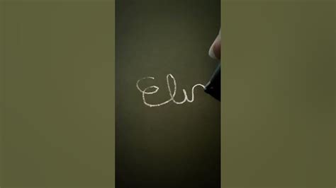 Beautiful Name Eliza In Cursive Cursiveletters Cursivewriting