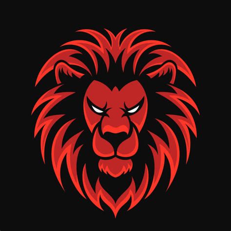 90 Lion Head Logo Pictures Stock Illustrations Royalty Free Vector