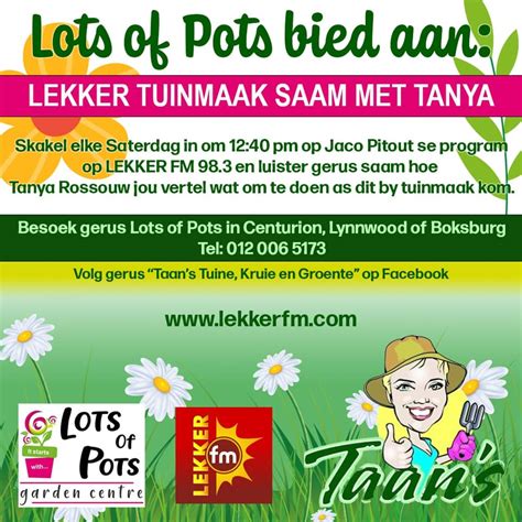Lekker Fm Hierdie Week Se Plant Van Die Week Met Die Facebook